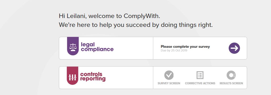 Controls Reporting By Complywith Is Now Live Product News